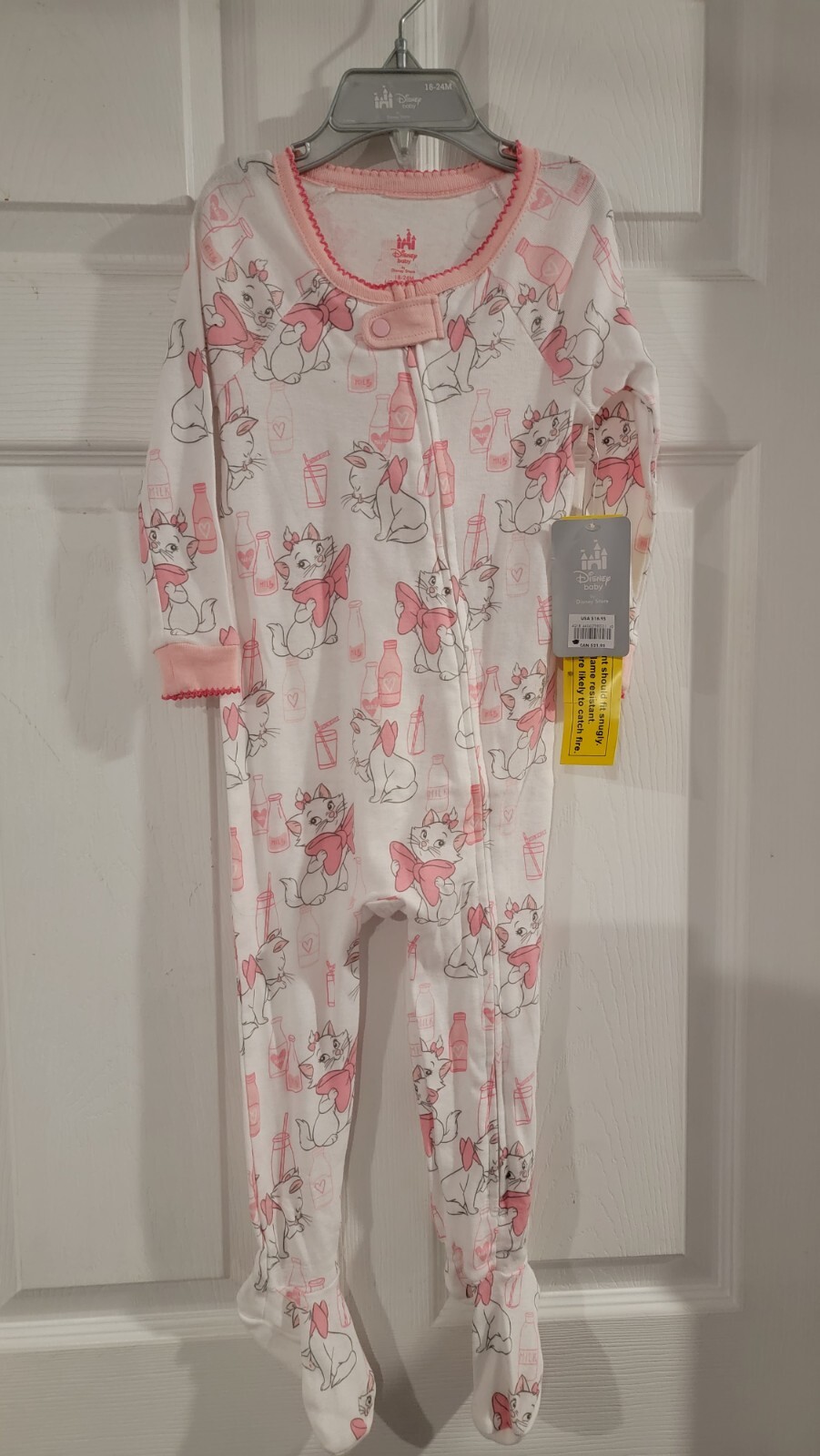 Disney Baby Marie Cat (Aristocats) footed Pajamas 18-24months | eBay