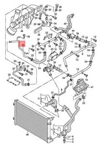 Genuine AUDI SEAT A4 Avant quattro S4 Cabrio A6 S6 A6L Coolant Pipe ...