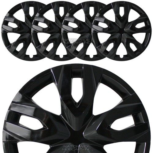 for Toyota C-HR Corolla Cross 2018-24 Black 17" Hub Caps Wheel Covers ...