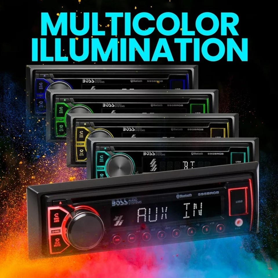 BOSS Audio Car Stereo CD Player AM/FM/MP3 Radio kit for for Select 1998 ...