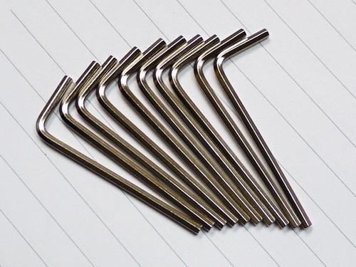 1/16 5/64 3/32 1/8 5/32 3/16 inch L Hex Allen Wrench Hexagon Key Tool ...