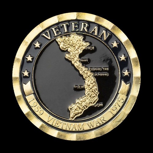 100 PCS Coin Commemorative 1959-1975 Vietnam War Challenge Collection ...