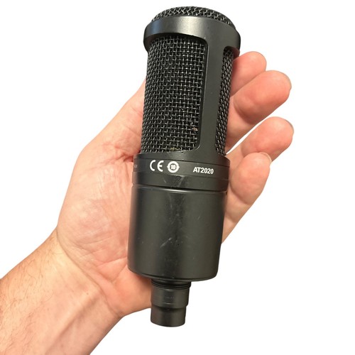 Audio-Technica P48 AT2020 Cardioid Condenser Microphone Black (13686551 ...