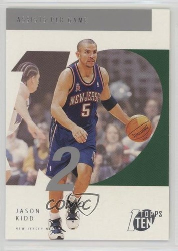 2002-03 Topps Ten Jason Kidd #32 HOF | eBay