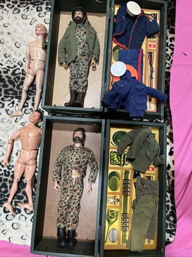 Vintage 1960s GI Joe Lot Of Dolls, Boxes, And Clothes | eBay