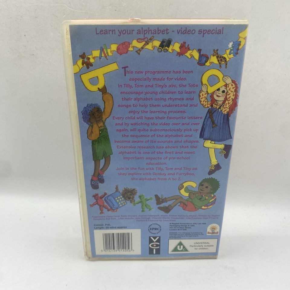 TOTS TV - TILLY TOM AND TINY'S ABC Kids tv series PAL VHS VIDEO | eBay UK