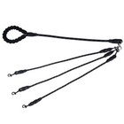 3-Way Heavy Duty Multiple Dog Rope Leash with Soft Padded Handle for 3 ...