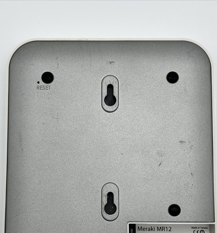 Cisco Meraki MR12 - PoE Wireless Access Point - Unclaimed | eBay