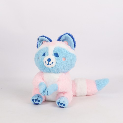 New Egg Trans Raccoon Plush Doll Cotton Body Toy Collection Party ...