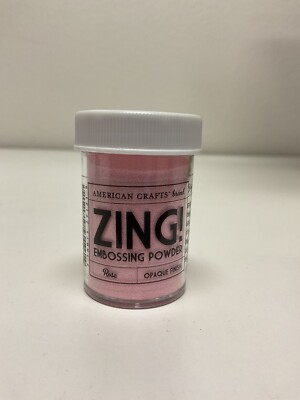Zing! Opaque Embossing Powder 1oz- Rose (6Pk) | eBay