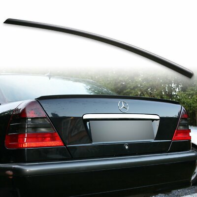 Fyralip Trunk Lip Spoiler Unpainted For 93-00 Mercedes-Benz C-Class ...