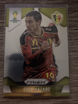 2014 Panini Prizm World Cup Eden Hazard Base Card #21 Belgium 1st Prizm ...