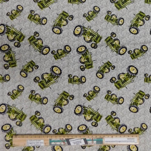 Patchwork Quilting Sewing Fabric Farm Tractors John Deere 50x55cm FQ | eBay