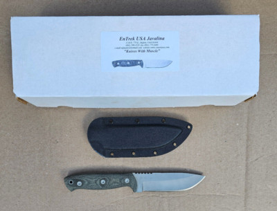 Entrek USA JAVALINA Fixed Blade Knife -- RARE-DISCONTINUED -- NEW IN ...