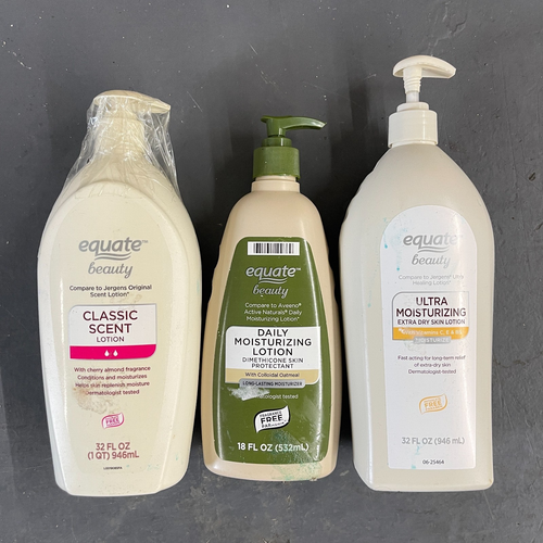 Equate Daily Moisturizing Lotion Classic Scent w Colloidal Oatmeal ...