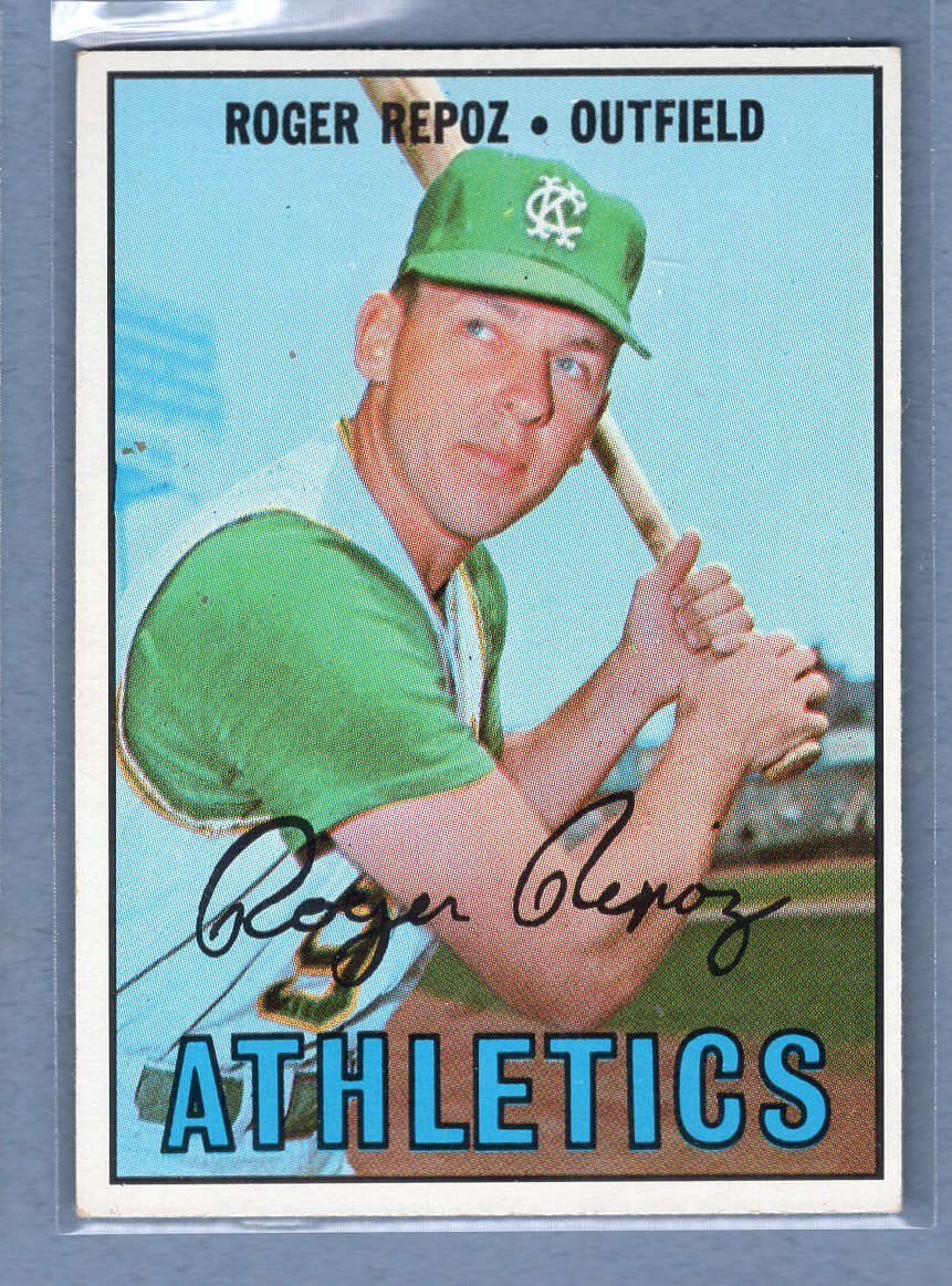 1967 Topps #416 Roger Repoz EX-MT GO523 | eBay