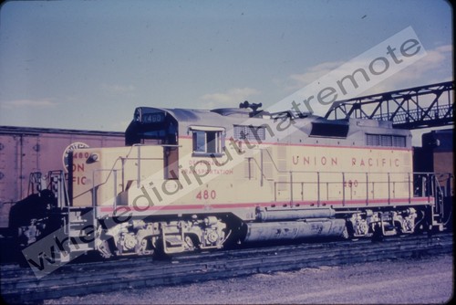 Railroad Slide Union Pacific UP 480 EMD GP20 by F. H. Wolsford Laramie ...