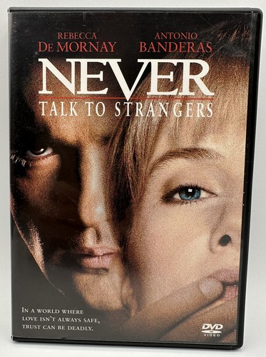 NEVER Talk To Strangers DVD Widescreen Rebecca De Mornay & Antonio ...