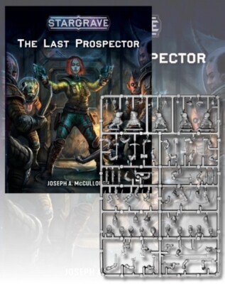 North Star Miniatures: Stargrave: The Last Prospector with sprue of ...