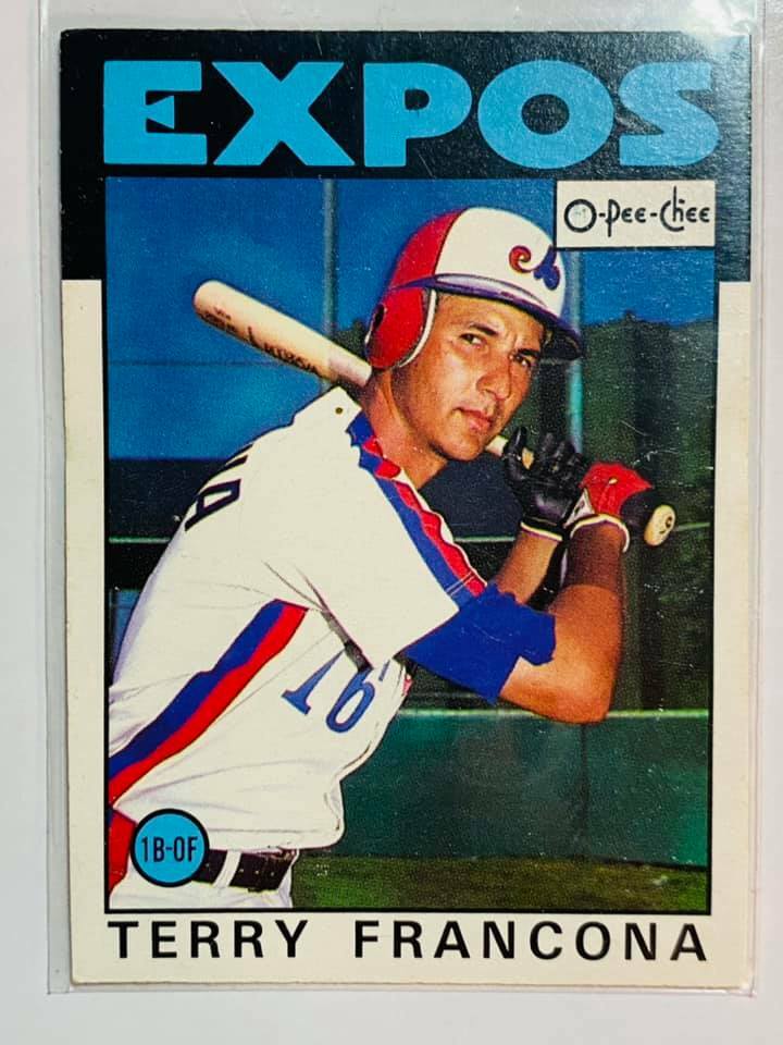 1986 O-Pee-Chee #374 Terry Francona Montreal Expos | eBay
