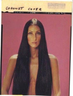 Cher Sexy Risque Magazine Cover Photo 1970's Original 7x10 Color ...