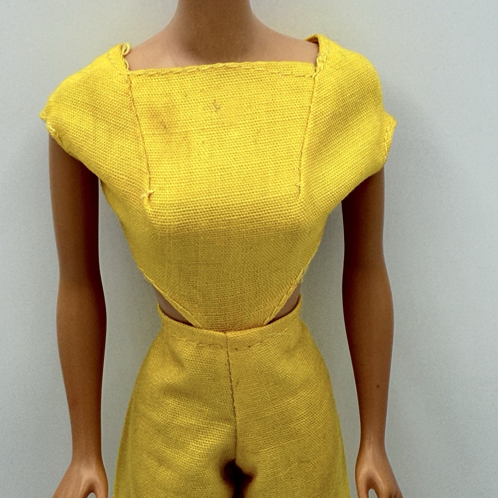 Vintage Barbie CLONE Shillman Caribbean Cruise #1687 Yellow Jumpsuit | eBay