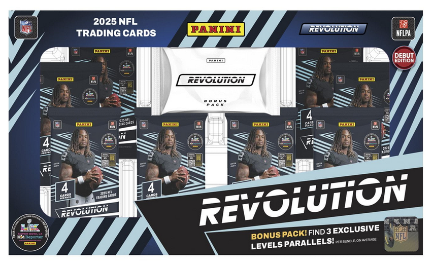 2025 Panini Revolution Football NFL Trading Cards Pack Set Bonus Sams ...