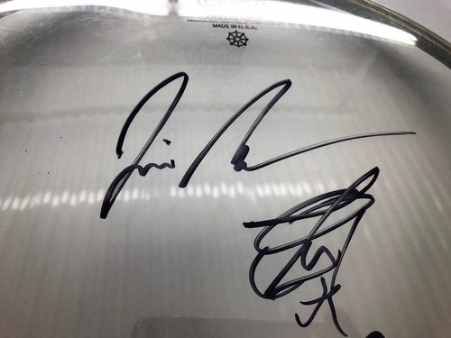 12" Drumhead, Signed by Rascal Flatts Drummer, Jim Riley! | eBay