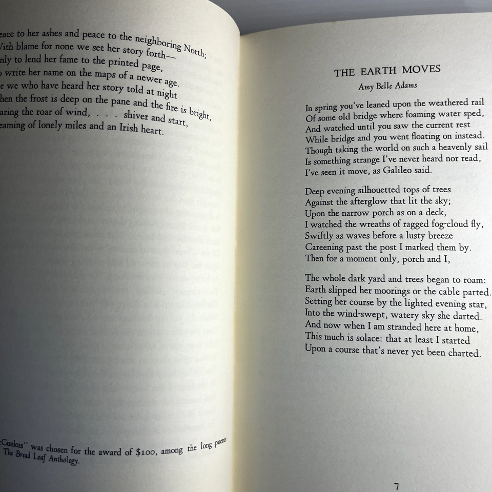 BREAD LOAF ANTHOLOGY Preface by Robert Frost 1939 Edward Sanborn ...