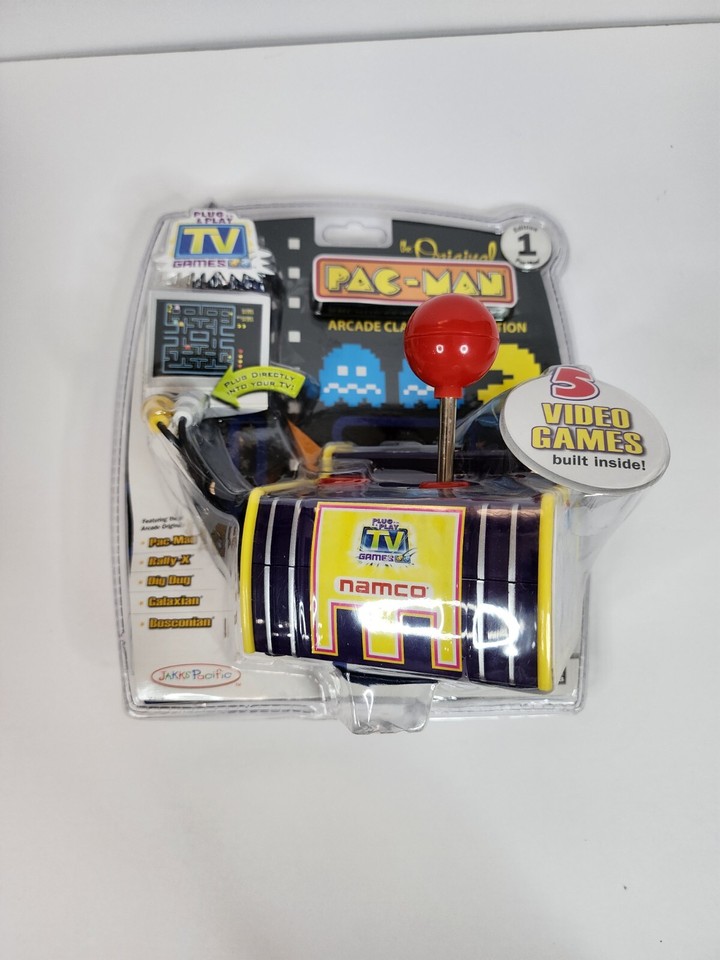 Jakks Pacific the Original Namco Pac-Man Arcade Classics Collections ...