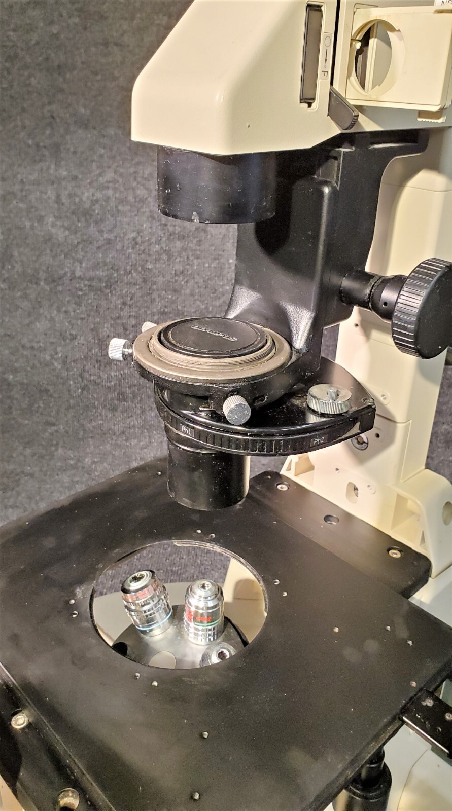 NIKON DIAPHOT 200 Inverted Phase Contrast Microscope w/ Condenser | eBay