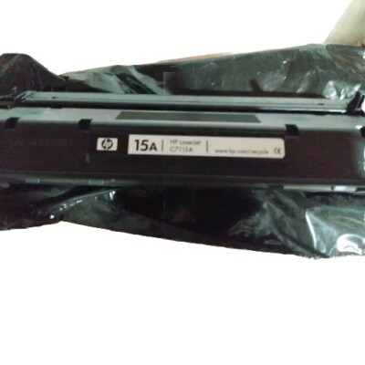 Genuine HP 15A C7115A Black Toner Cartridge - New, Sealed Cartridge ...