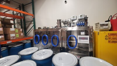 Walker Barrier Systems Bag Charging Isolator Glove Box 316L SS ...