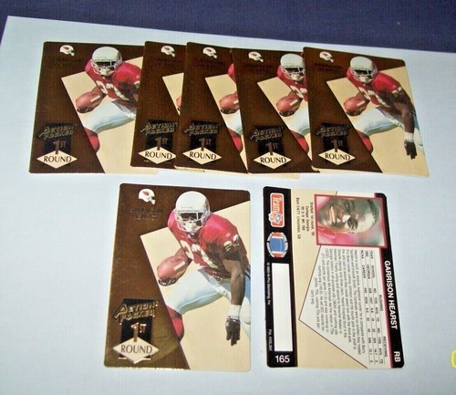 Seven 1993 Action Packed Football 1st Round Pick Garrison Hearst Card ...
