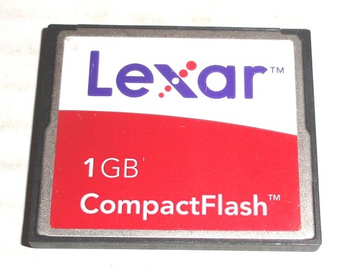 Lexar 1GB Compact Flash Memory Card | eBay