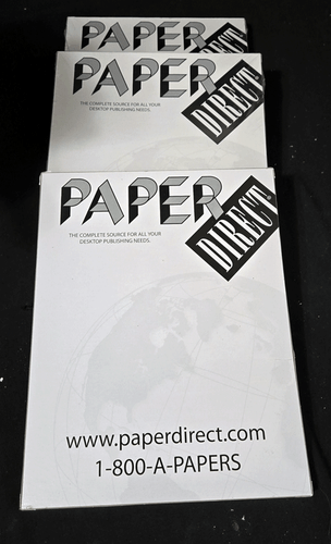 PaperDirect Blue Elegance Paper Stationery Frame 8.5 x 11 Lot | eBay