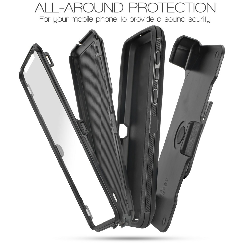 For T-Mobile Revvl 4/ Revvl 4 Plus/Revvl 5G Case Fits Otterbox Belt ...