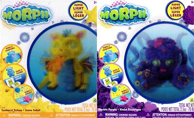 Morph Molding Dough Sunburst Yellow and Electric Purple THE ORB foam ...