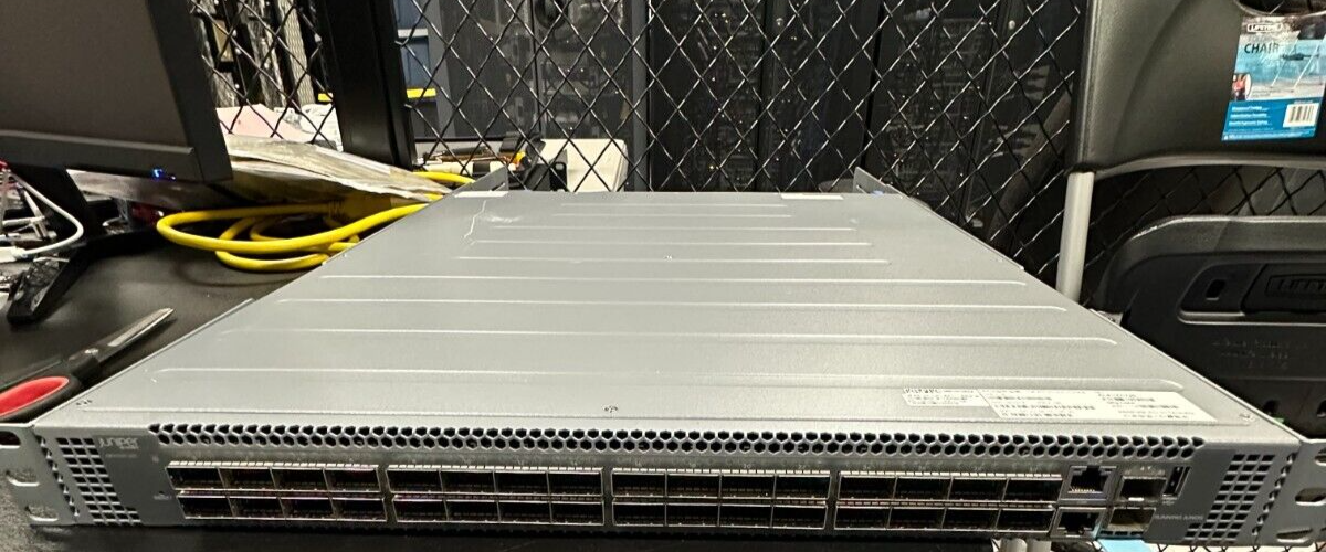 Juniper QFX5120-32C-AFI 32x100GbE Switch Airflow 832938090330 | eBay