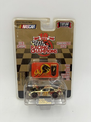 Vint. 1999 Racing Champions 10 Year Anniversary Gold Chrome #99 Bruce ...