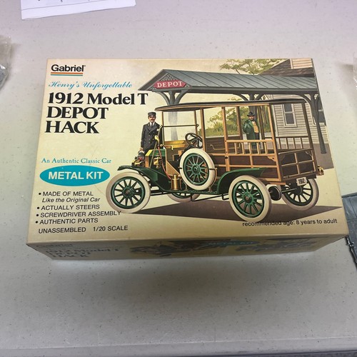 Gabriel Henry’s Unforgettable 1912 Model T Depot Hack Metal Kit 1/20 ...