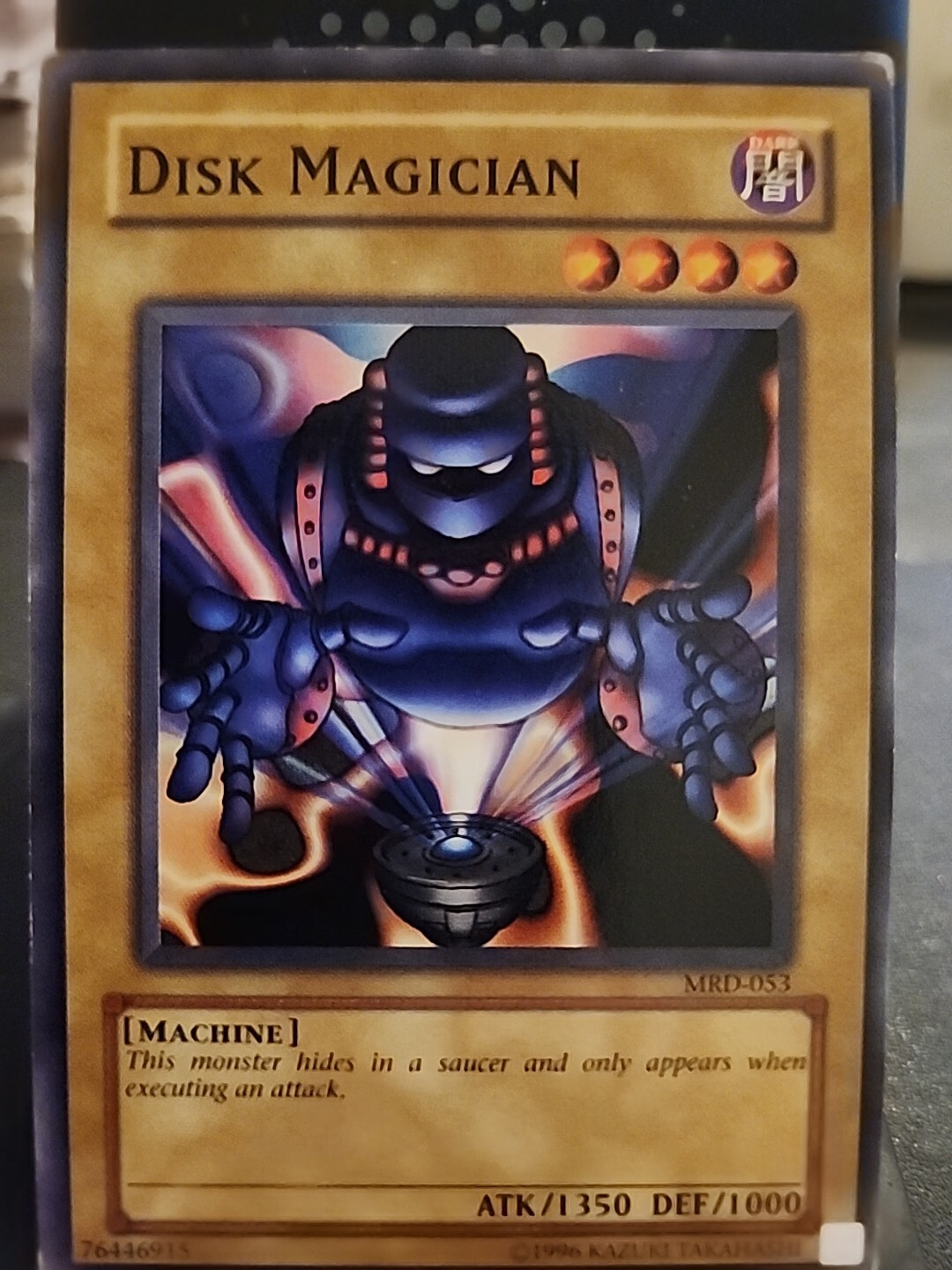Disk Magician - Yugioh Dark Monster - Vintage | eBay
