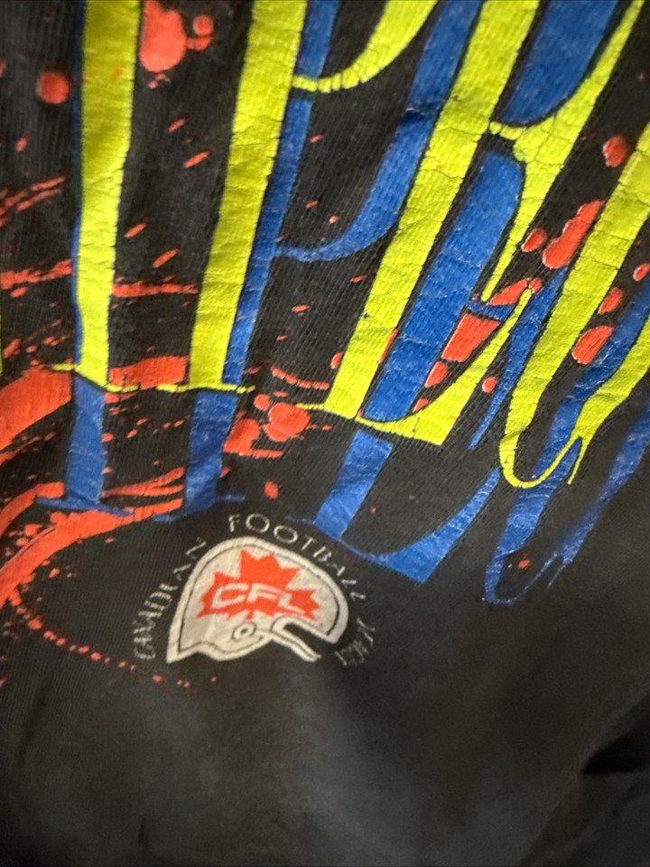 Vintage 1990 Canadian Football League T Shirt Winnipeg Men’s Xl Vgc | eBay