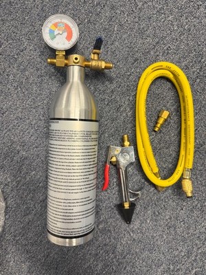 Air Conditioning Flush Kit – 150PSI AC Flush Canister and AC Flush Gun ...