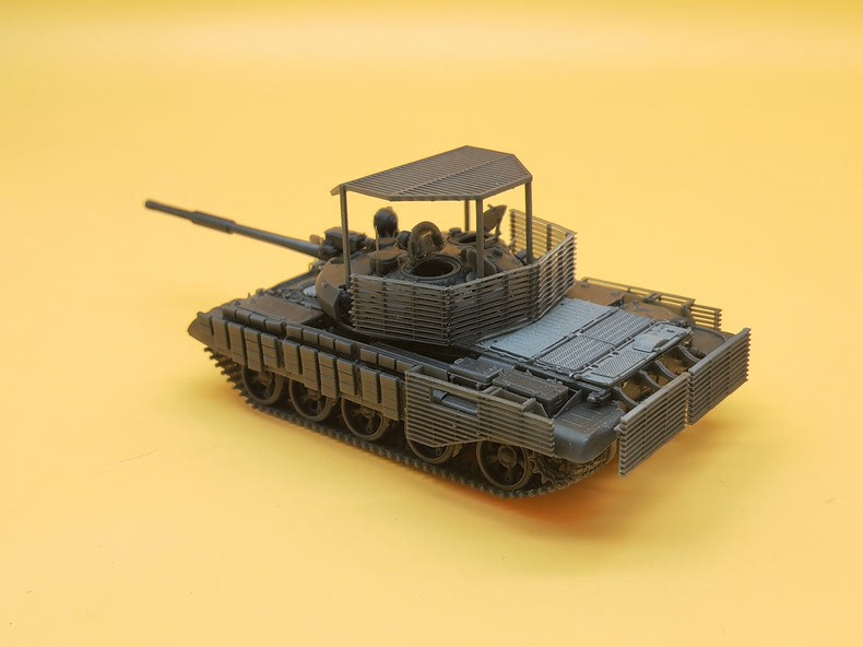3D printing 1/72 Russian T-62M Cage Armour tank model kit | eBay