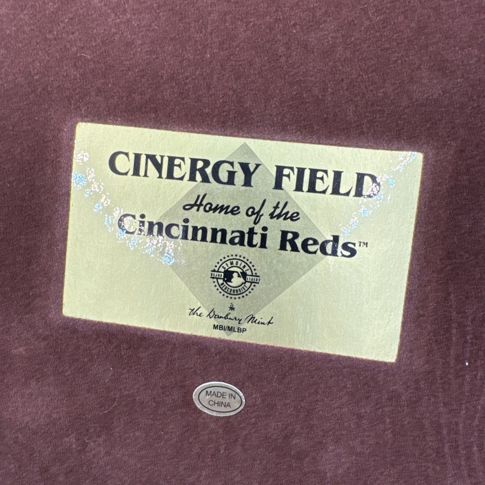 Danbury Cinergy Field Riverfront Stadium Replica MLB Cincinnati Reds NO ...