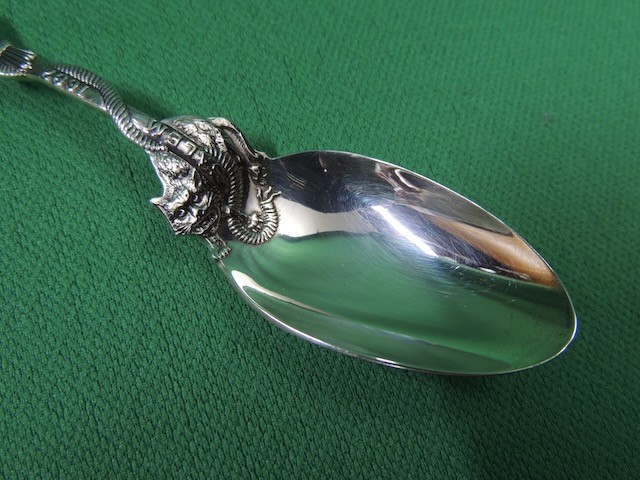 1990 Gorham Sterling Silver SALEM WITCH 100th Anniversary Souvenir ...