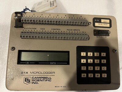 Campbell Scientific 21X Micrologger | eBay