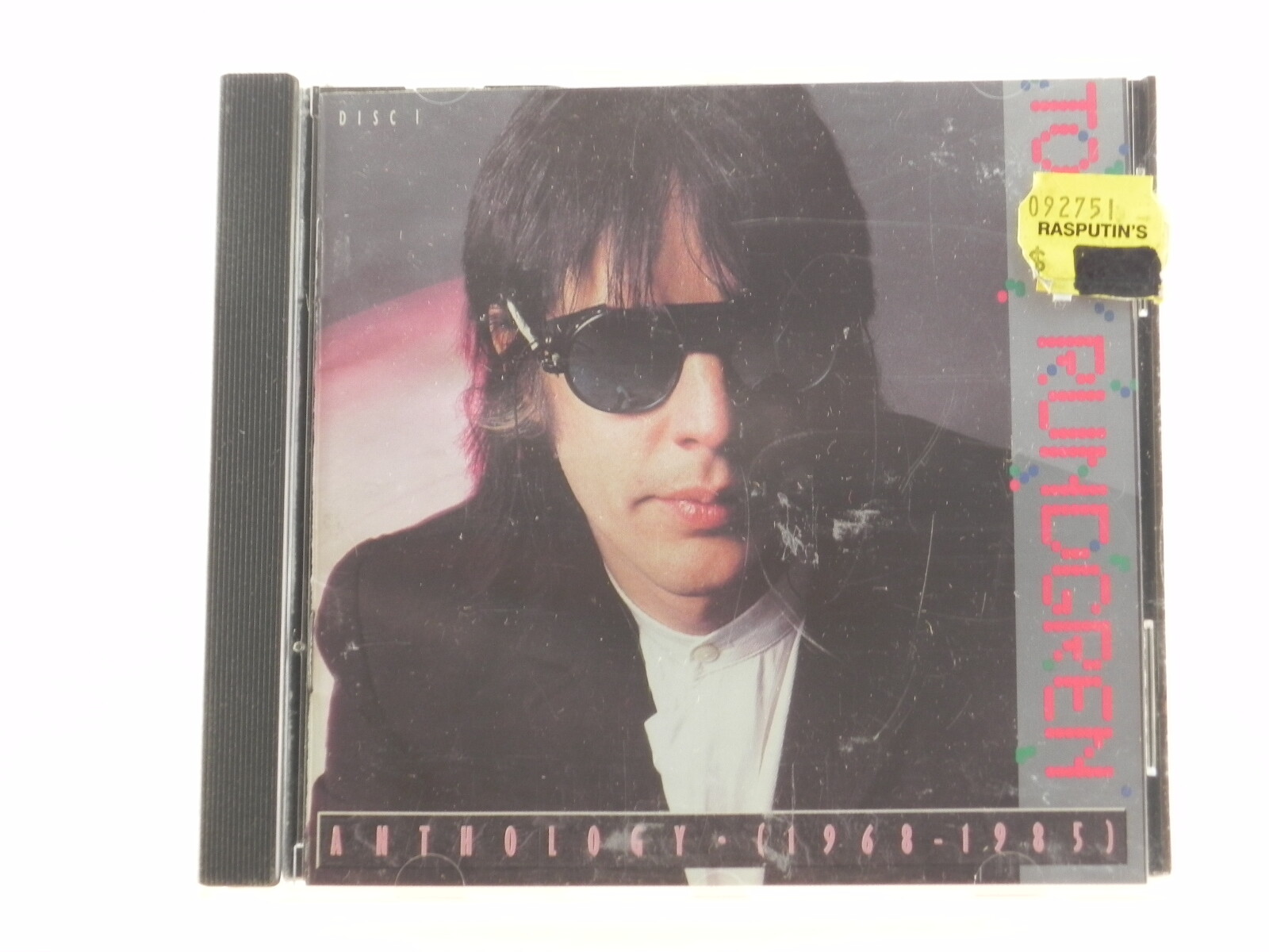 Todd Rundgren ~ Anthology: 1968-1985, 2 CD (1989, Rhino Records ...