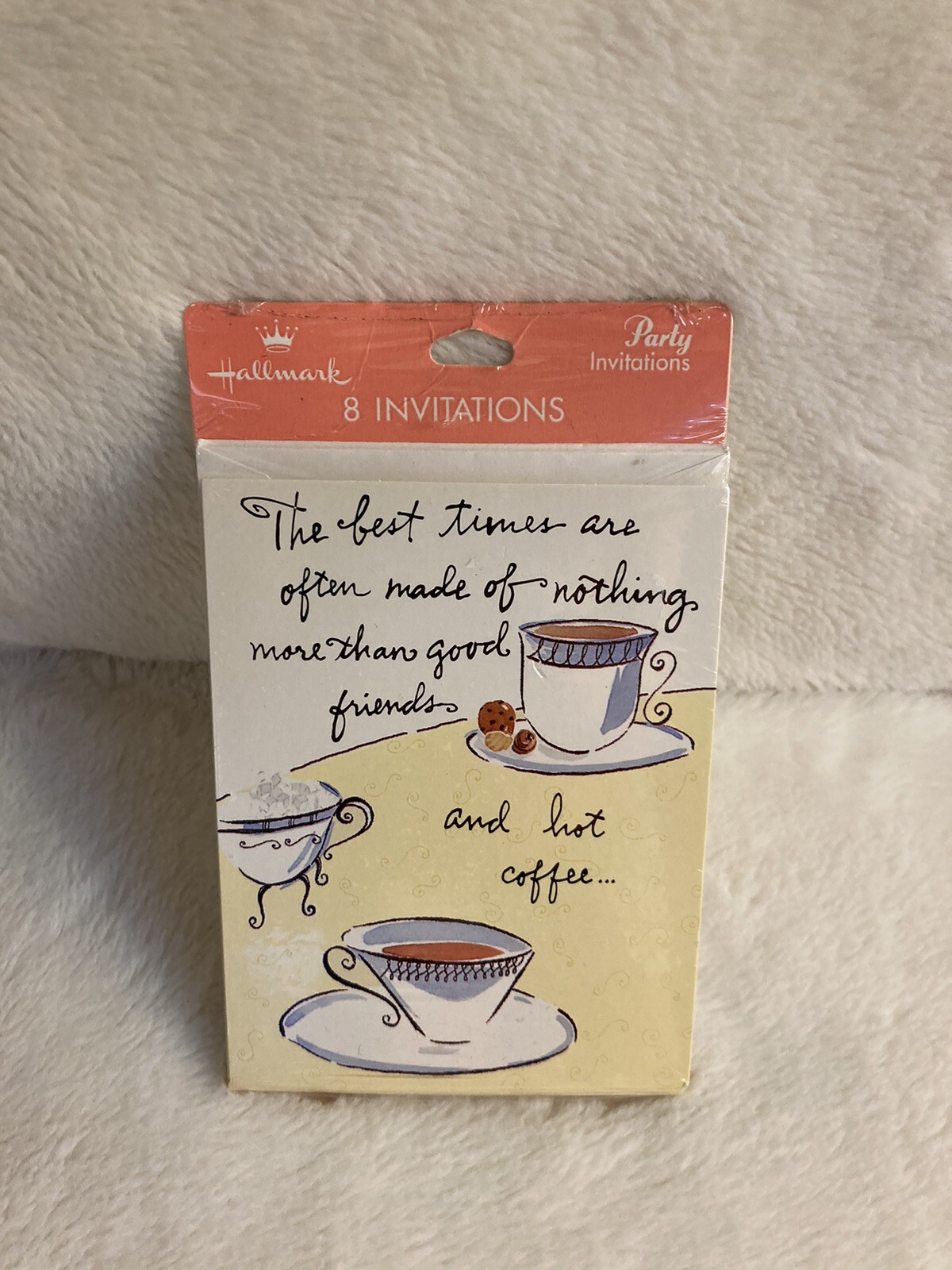 Vintage Hallmark “Coffee” Invitations Set of 8 with Envelopes New ...